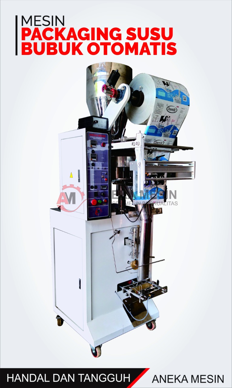 Mesin packaging susu bubuk otomatis
