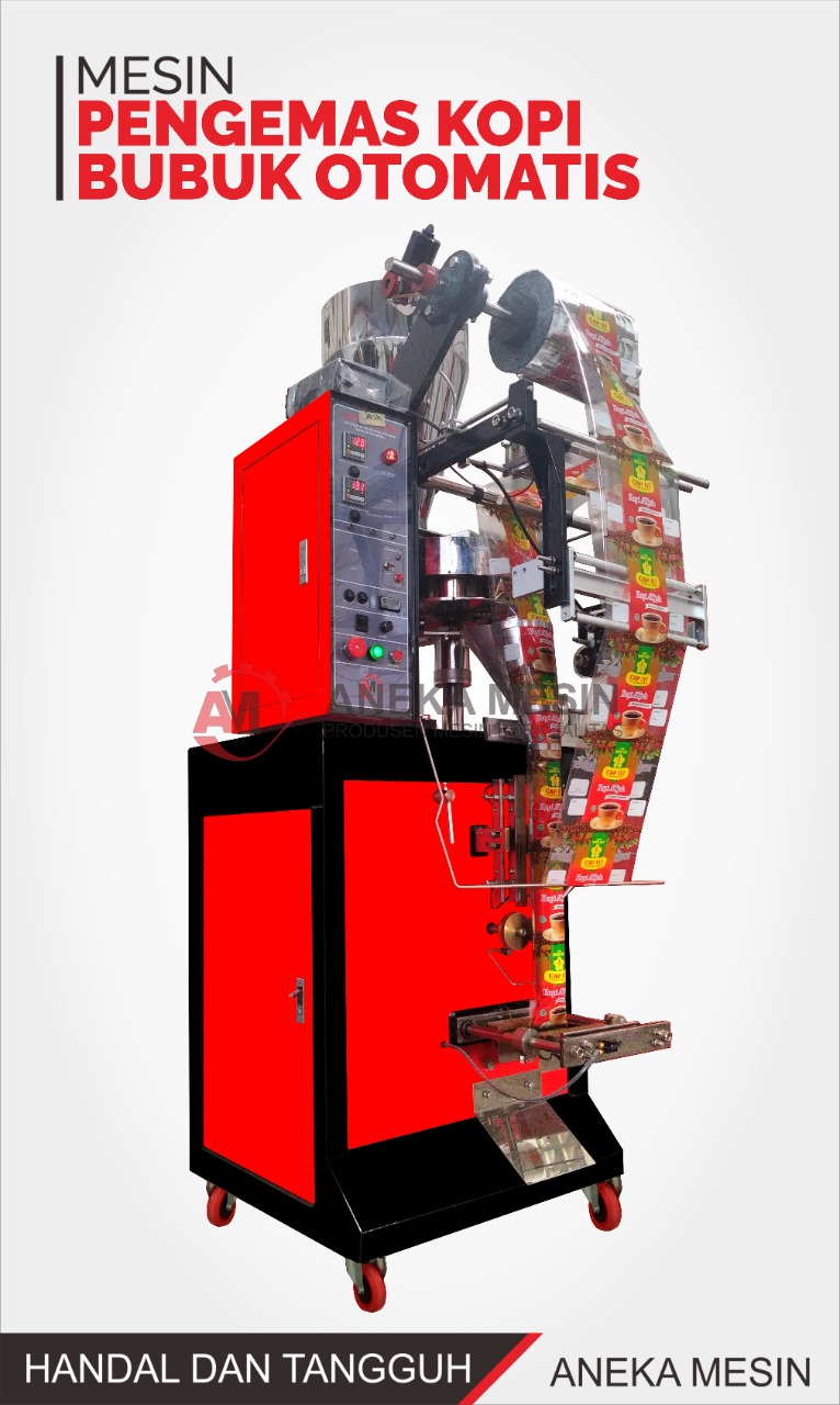 Mesin Pengemas Kopi Bubuk Otomatis